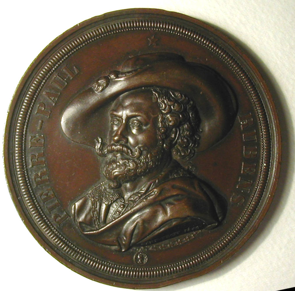 Belgian medal commemorating Rubens