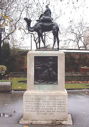 Imperial Camel Corps Monument